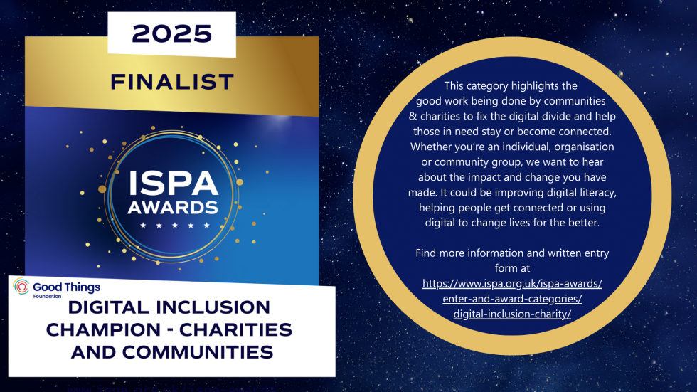 ISPA Awards - Digital Inclusion Champion for Charities and Communities launched » News, Press ...
